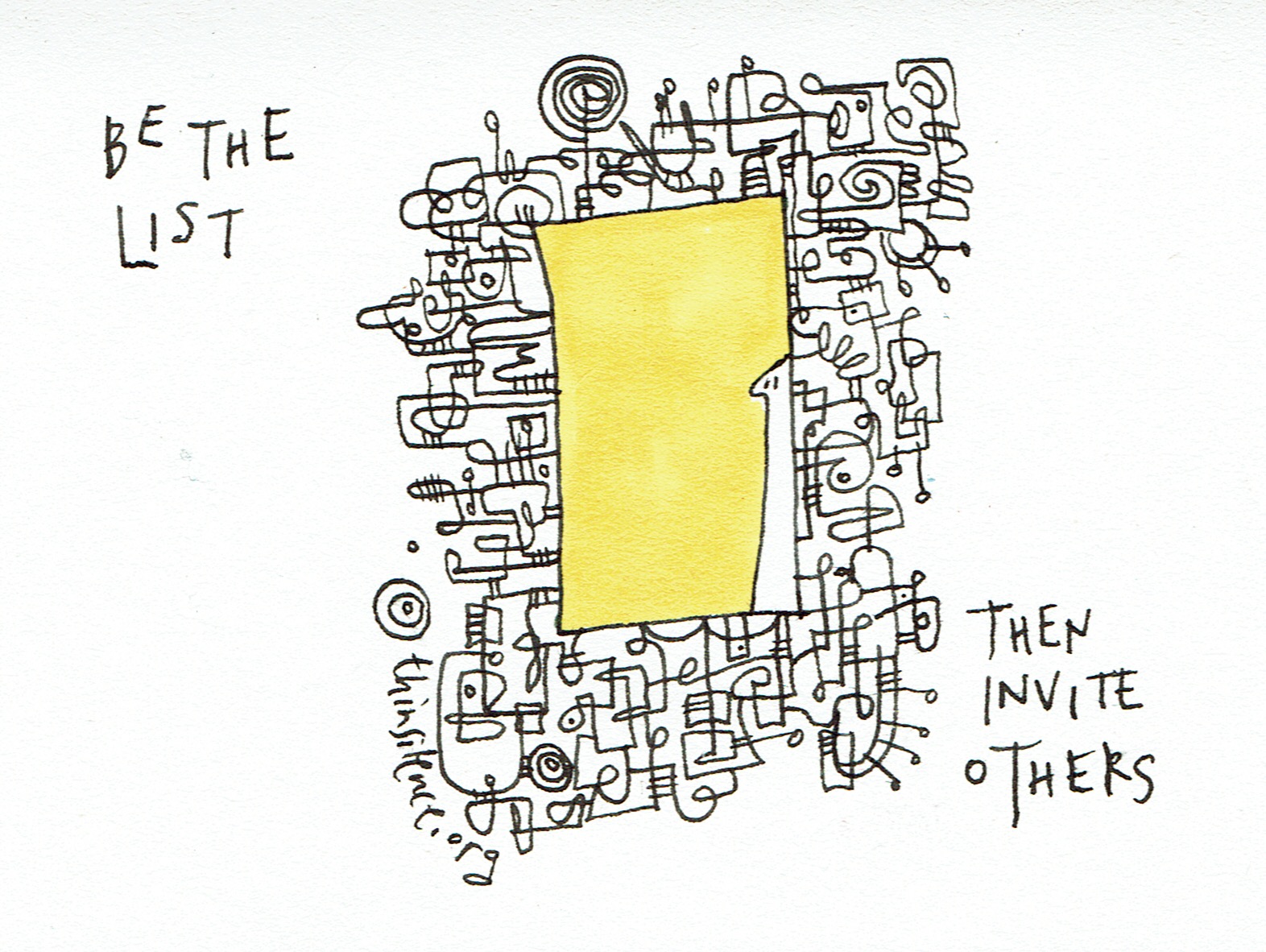 The list | THIN|SILENCE